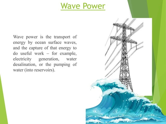 wave power & wave energy | PPTX