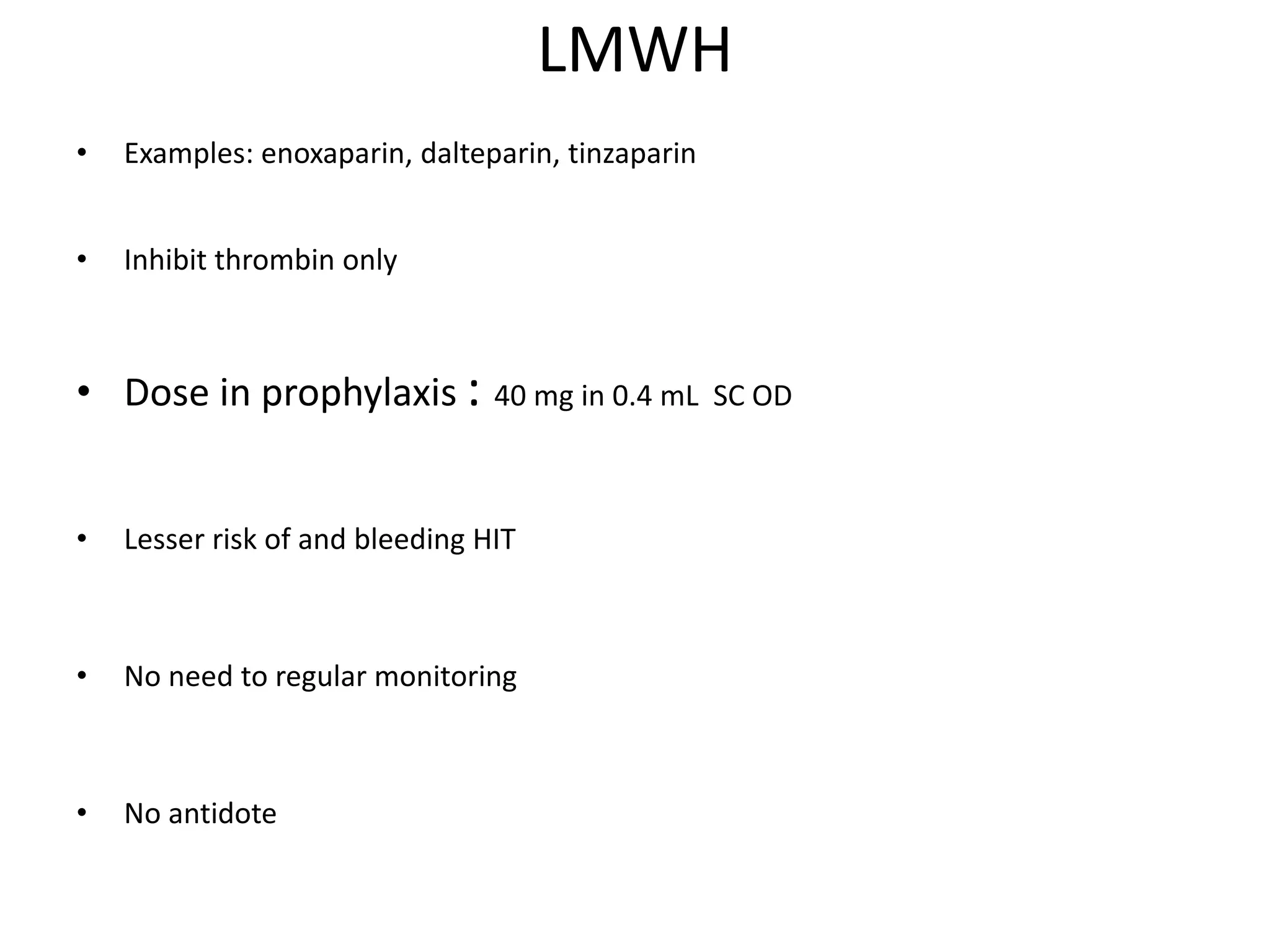 DVT PROPHYLAXIS IN ORTHOPEDIC SURGERIES | PPTX