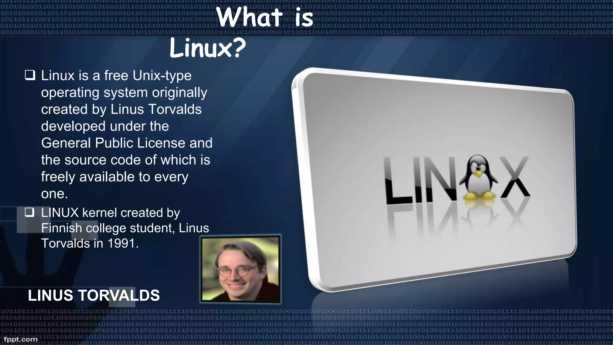 windows vs linux | PPTX | Operating Systems | Computer Software and Applications