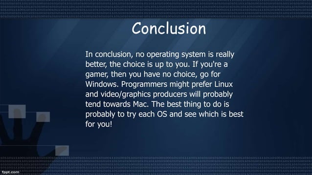 windows vs linux | PPTX | Operating Systems | Computer Software and Applications