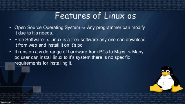Hardware And Software Requirements For Linux Operating System ...