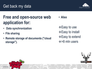 owncloud overview | PPTX