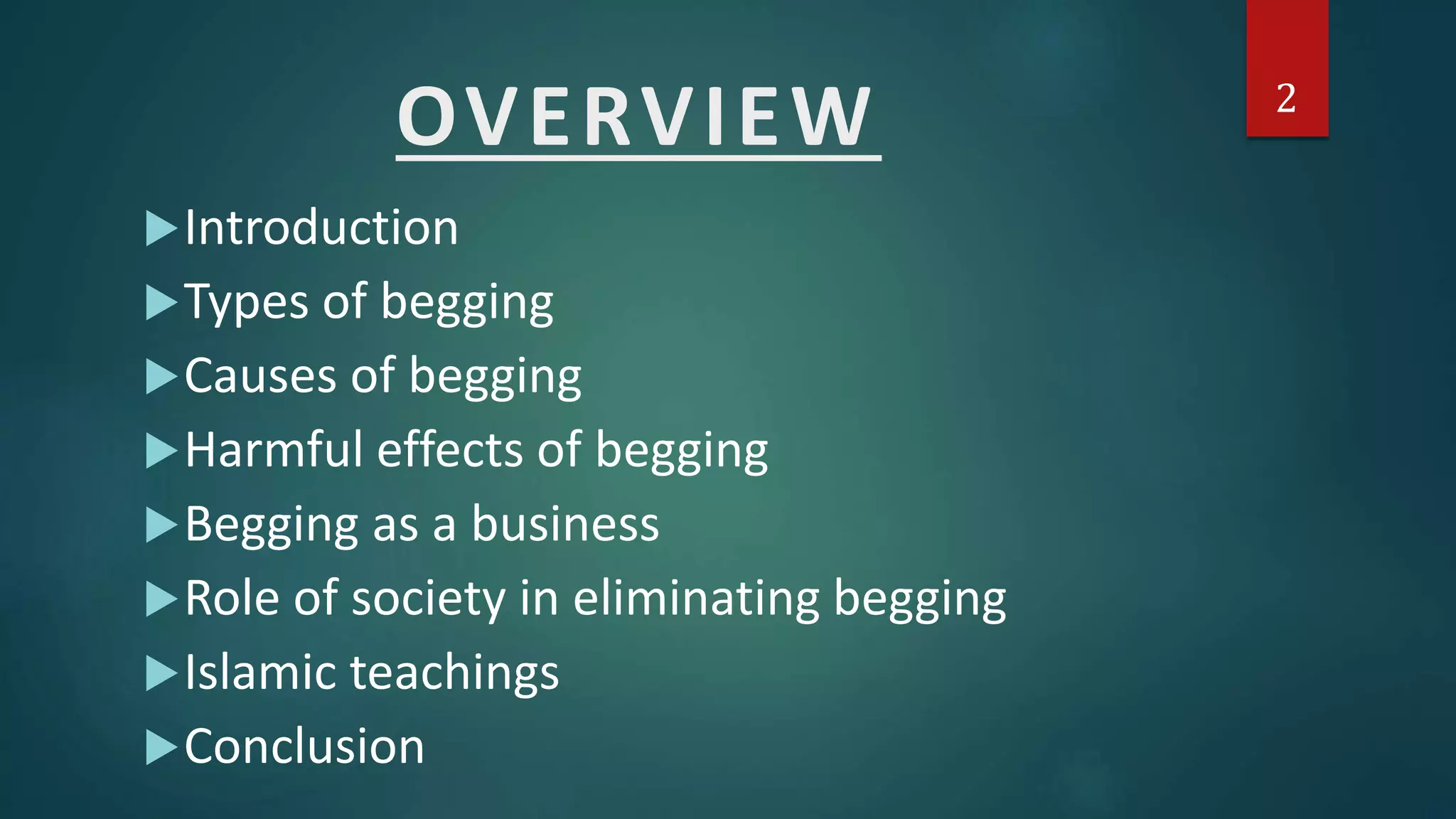BEGGING | PPTX