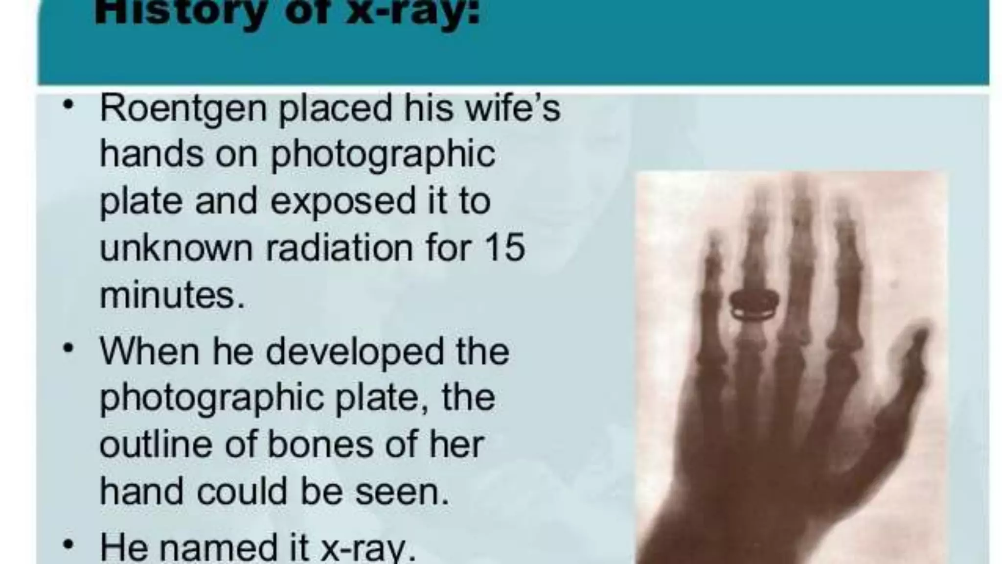 xray -basics ppt | PPTX | Physics | Science