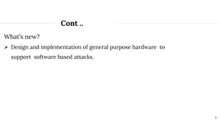 Designing and implementing malicious processors | PPT