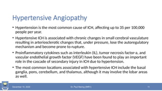 Spontaneous Intracerebral hemorrhage and SAH.pptx