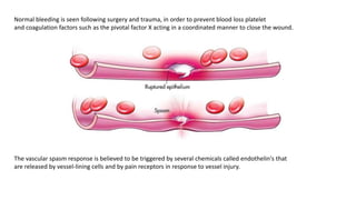 Approach to the adult with bleeding disorder | PPTX