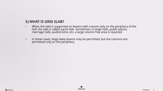 Presentation P.01 - What is Slab.pdf | Civil Engineering Industry ...