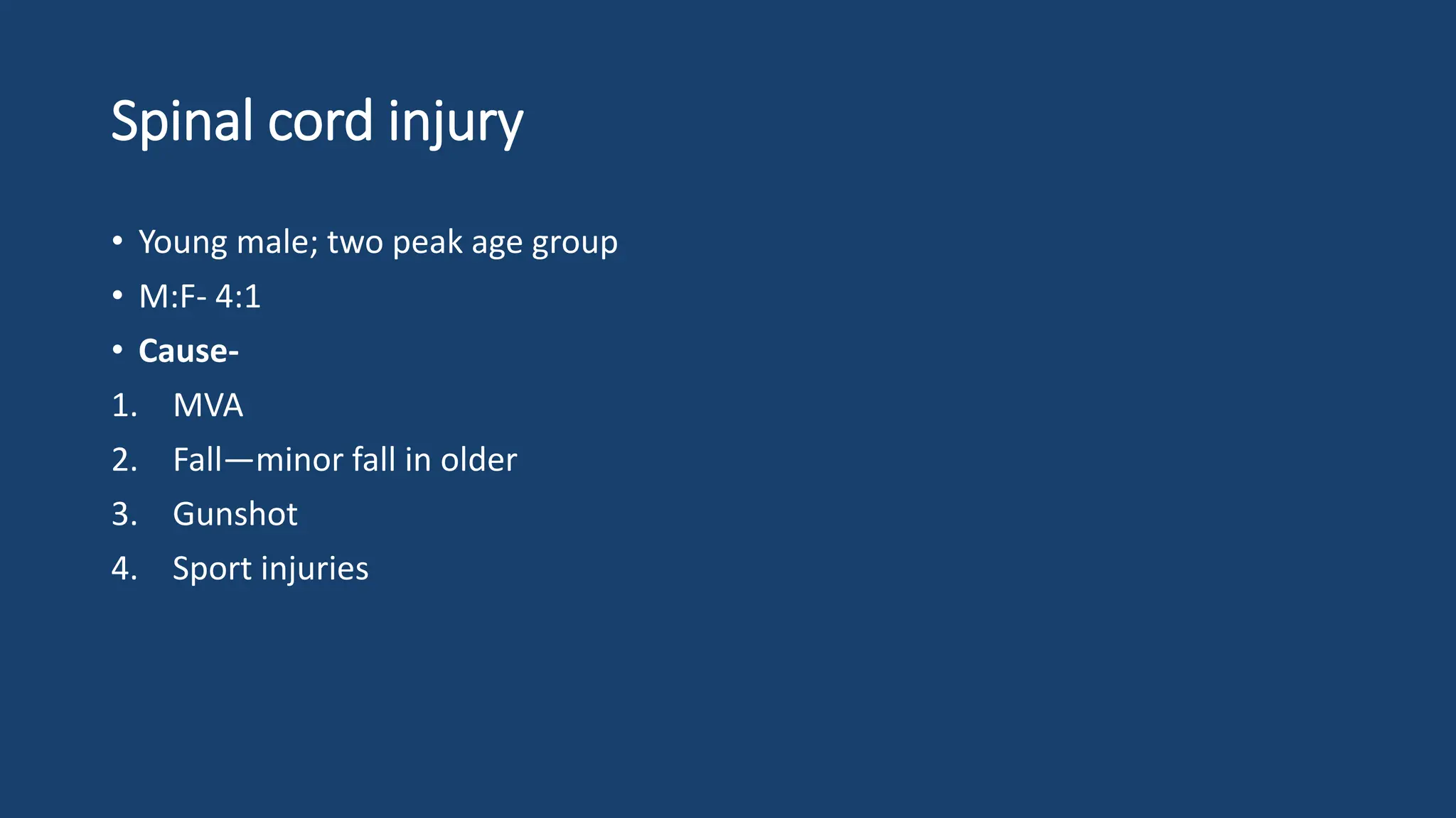Spinal cord injury: Immediate management and approach.pptx
