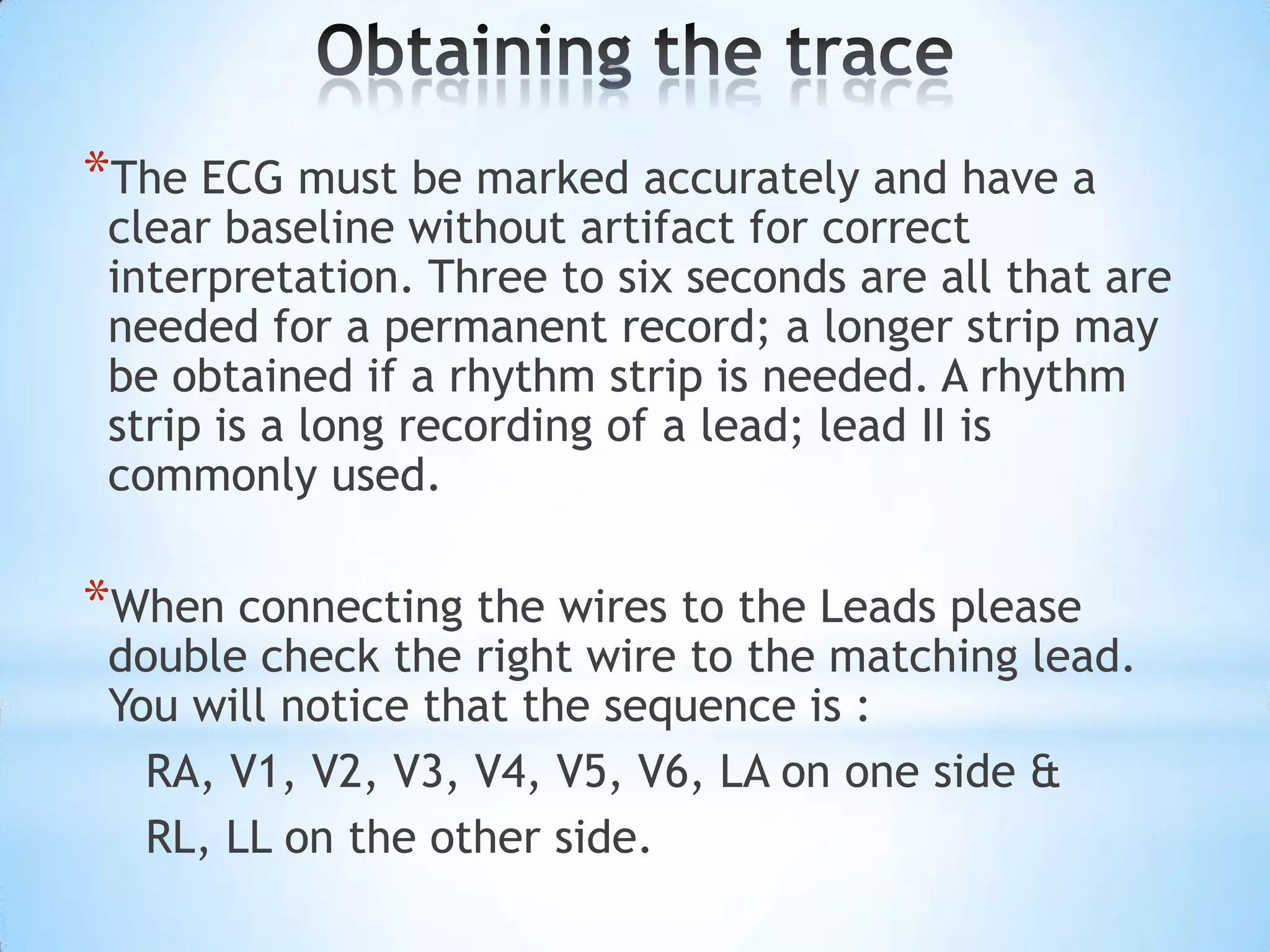 12 lead electrocardiogram | PPTX