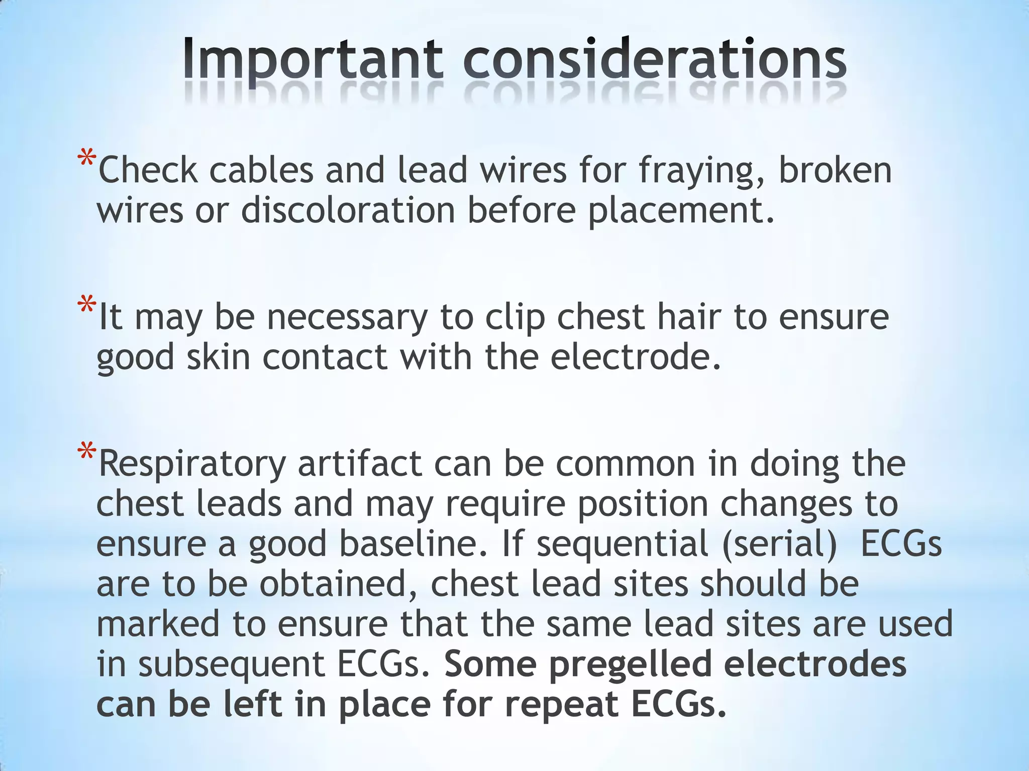 12 lead electrocardiogram | PPTX