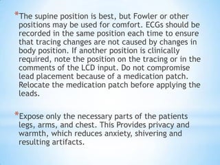 12 lead electrocardiogram | PPTX