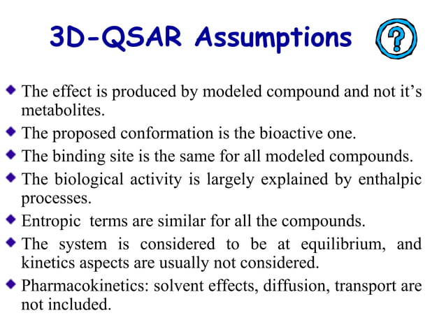 QSAR : Activity Relationships Quantitative Structure | PPT | Chemistry ...