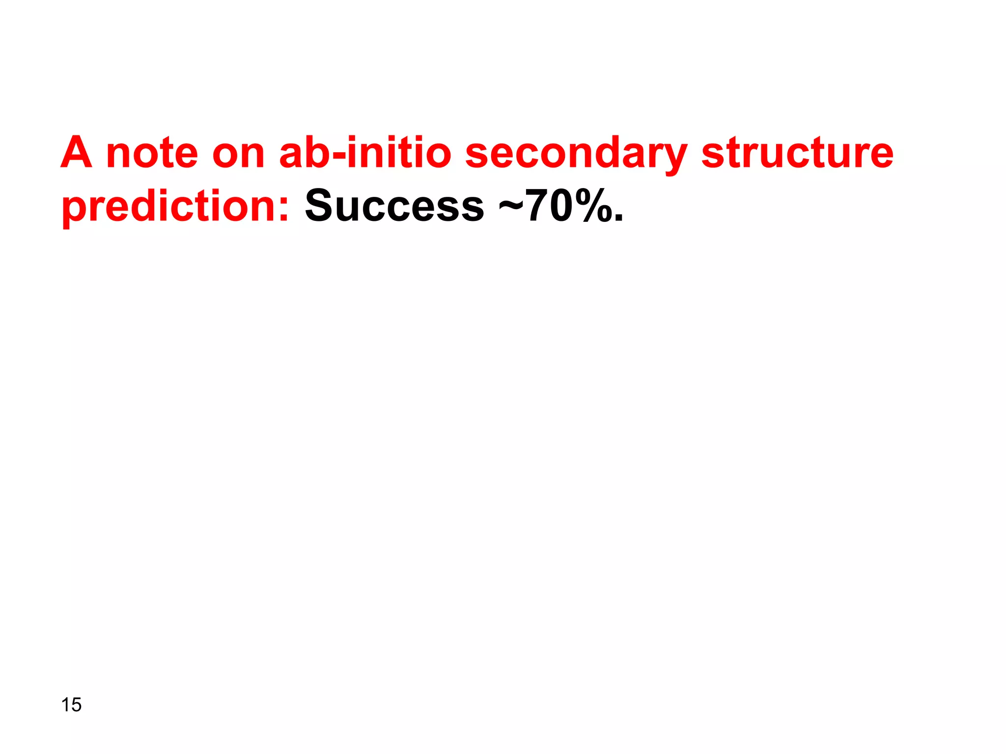 Protein Structure Databases And Structural Alignment Ppt Databases Computer Software And