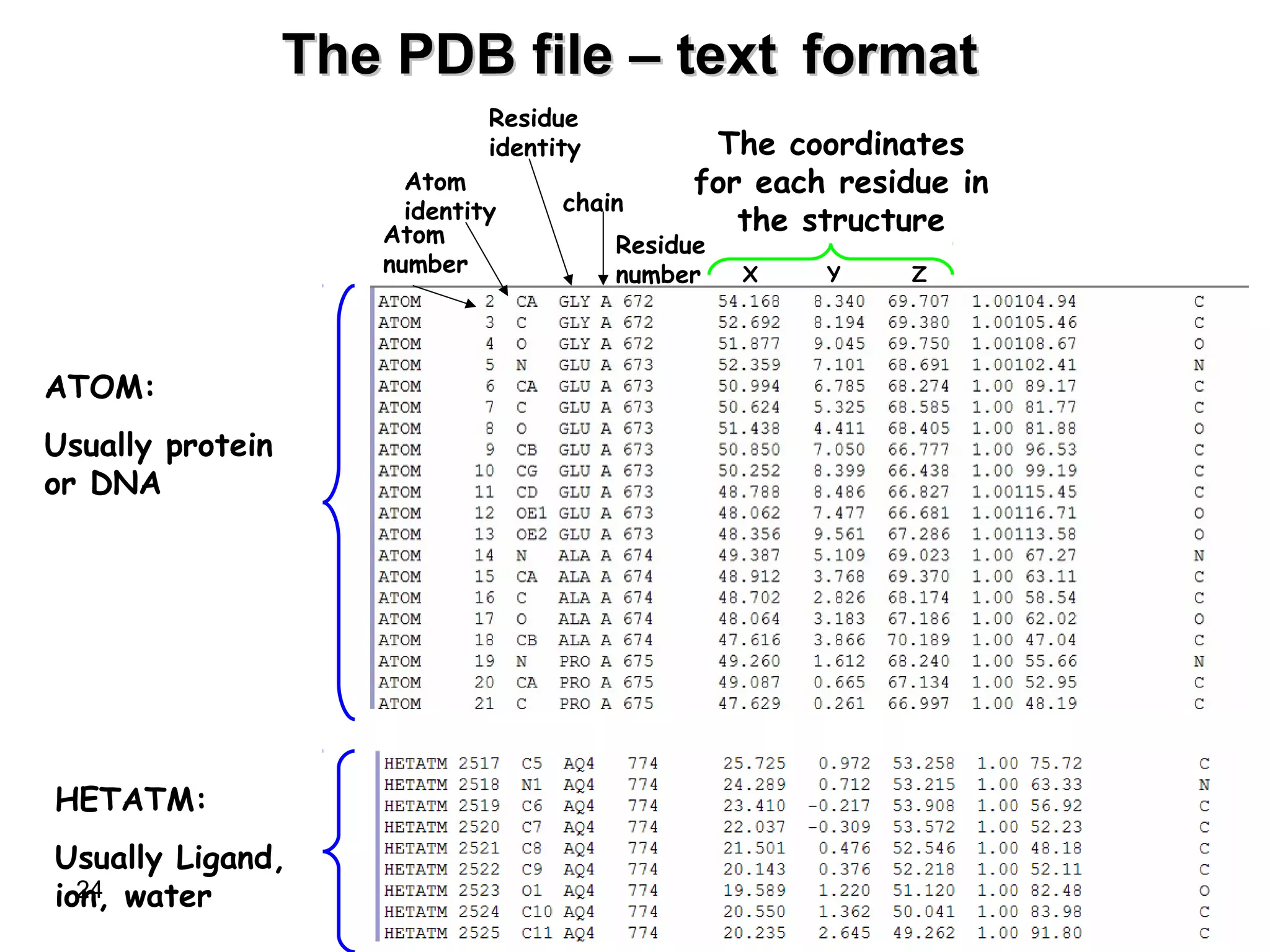 Protein Structure Databases And Structural Alignment Ppt Databases