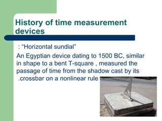 My presentation about (time) | PPT