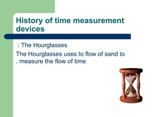 My presentation about (time) | PPT