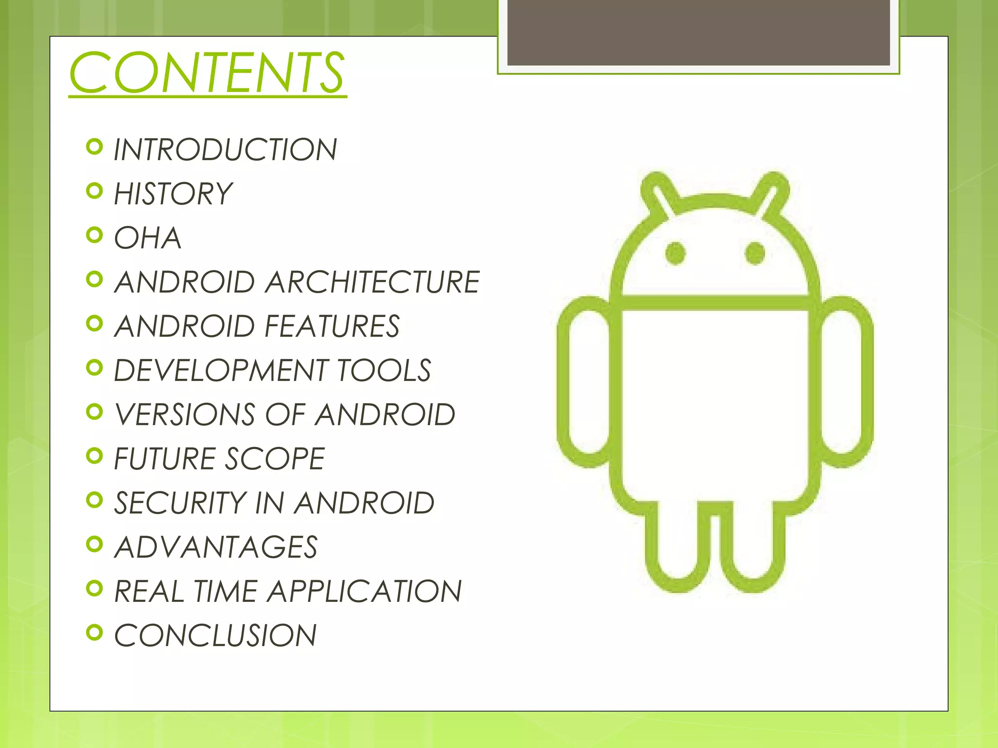 Android ppt | PPT