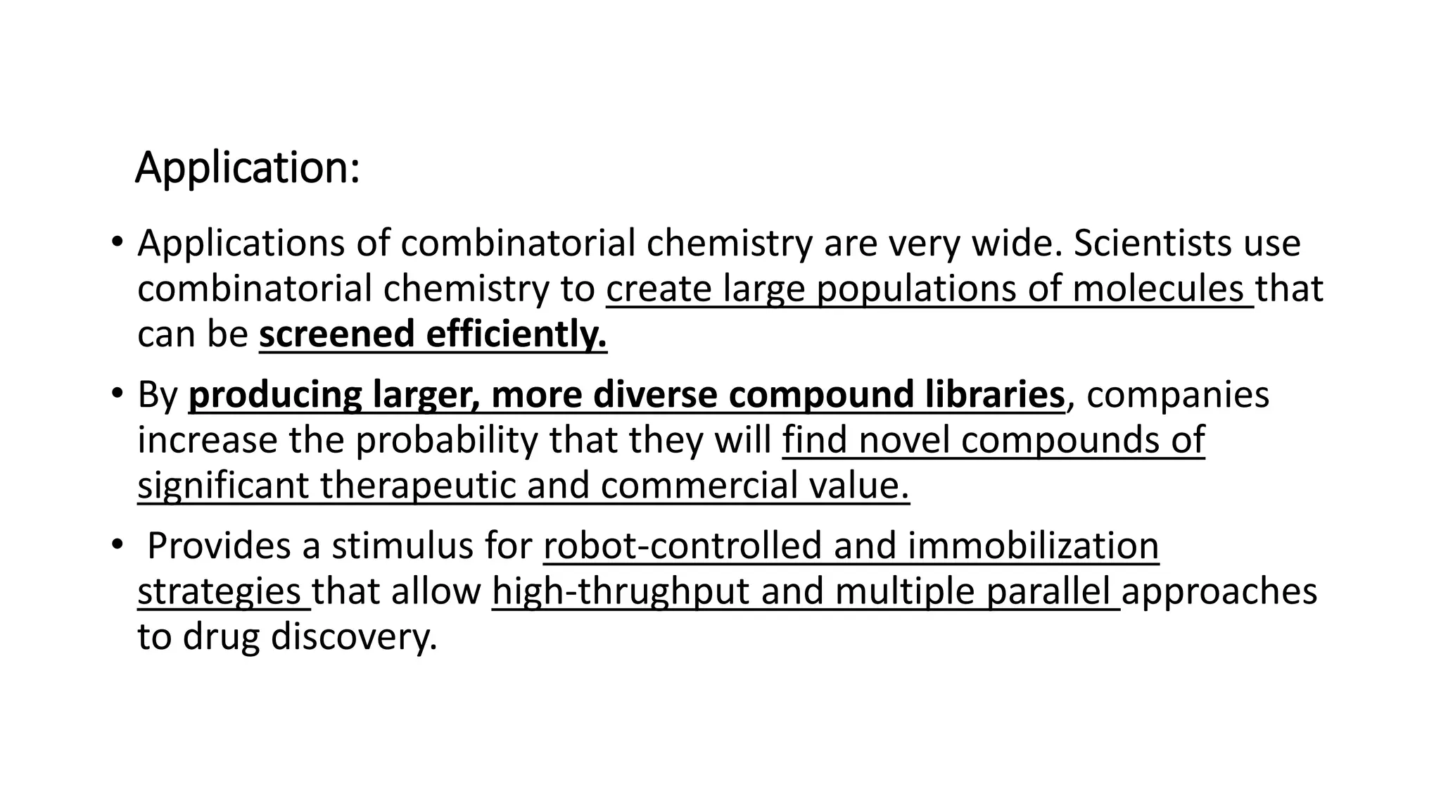 Combinatorial Chemistry | PPTX