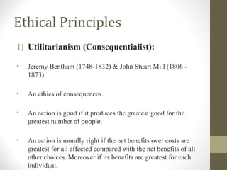 Ethical theories & Principles | PPT