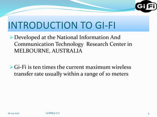 Gi Fi technology | PPT