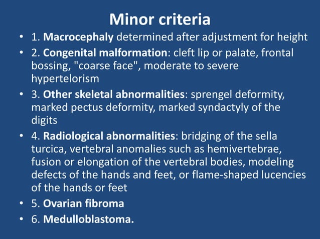 Case presentation of Gorlin Goltz syndrome | PPTX