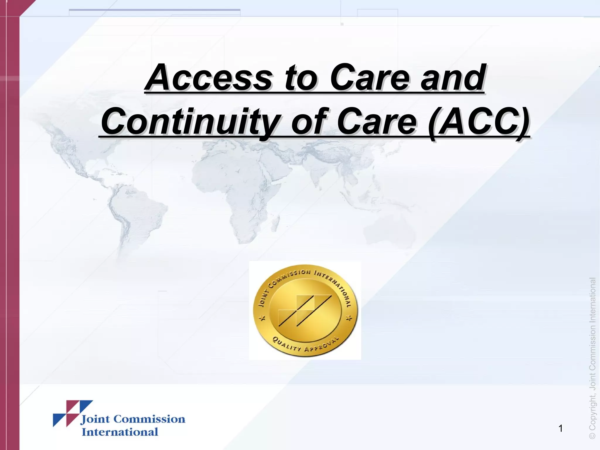 presentation in JCIA awareness week | PPT
