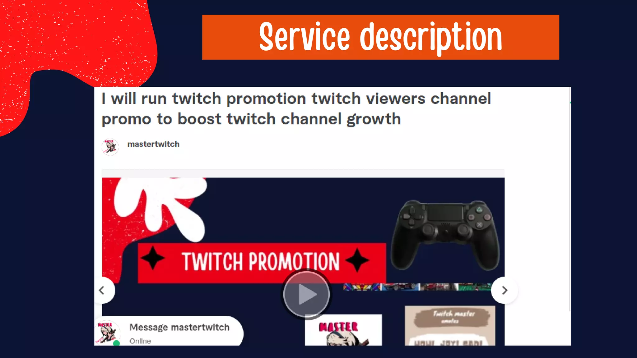 Twitch promotion | PPT