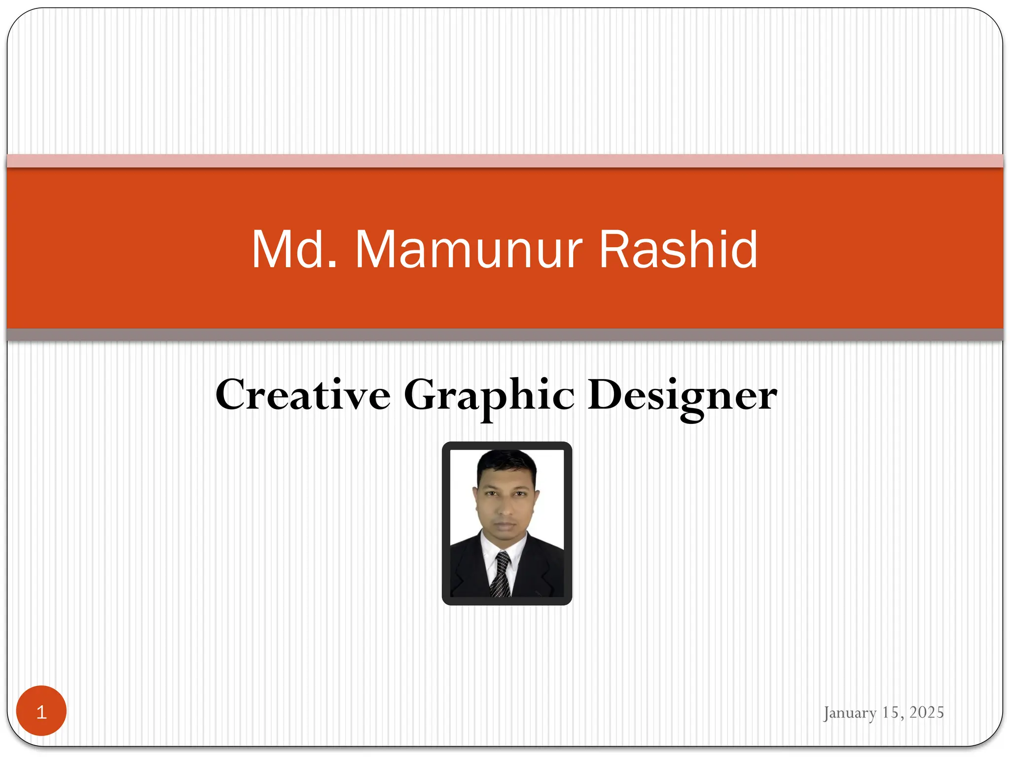 Creative Designer Profile for Freelancing | PPSX