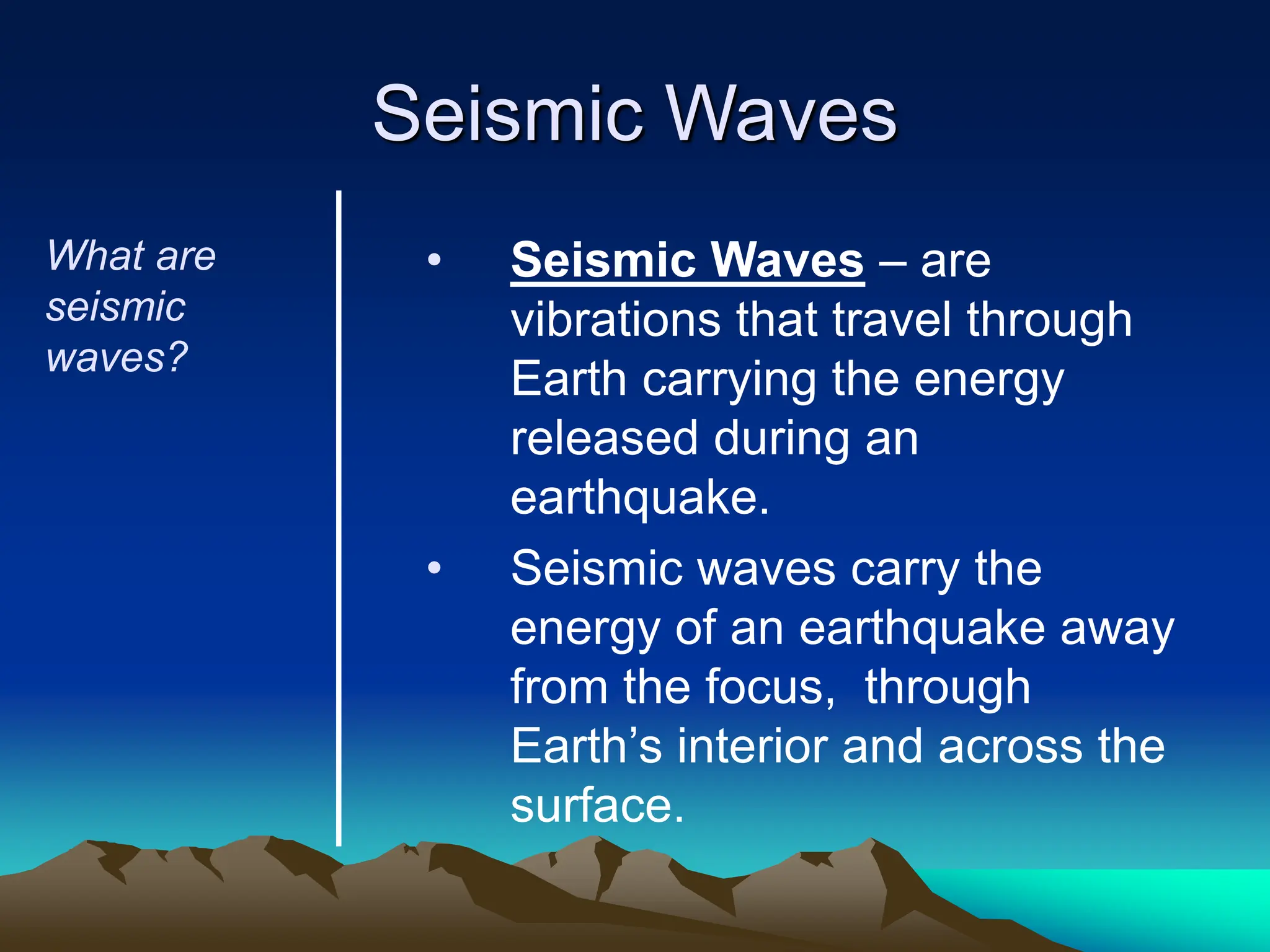 earthquake and faults for grade eigth studentsmy presentation science 8.ppt