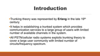 Trunking Theory | PPTX