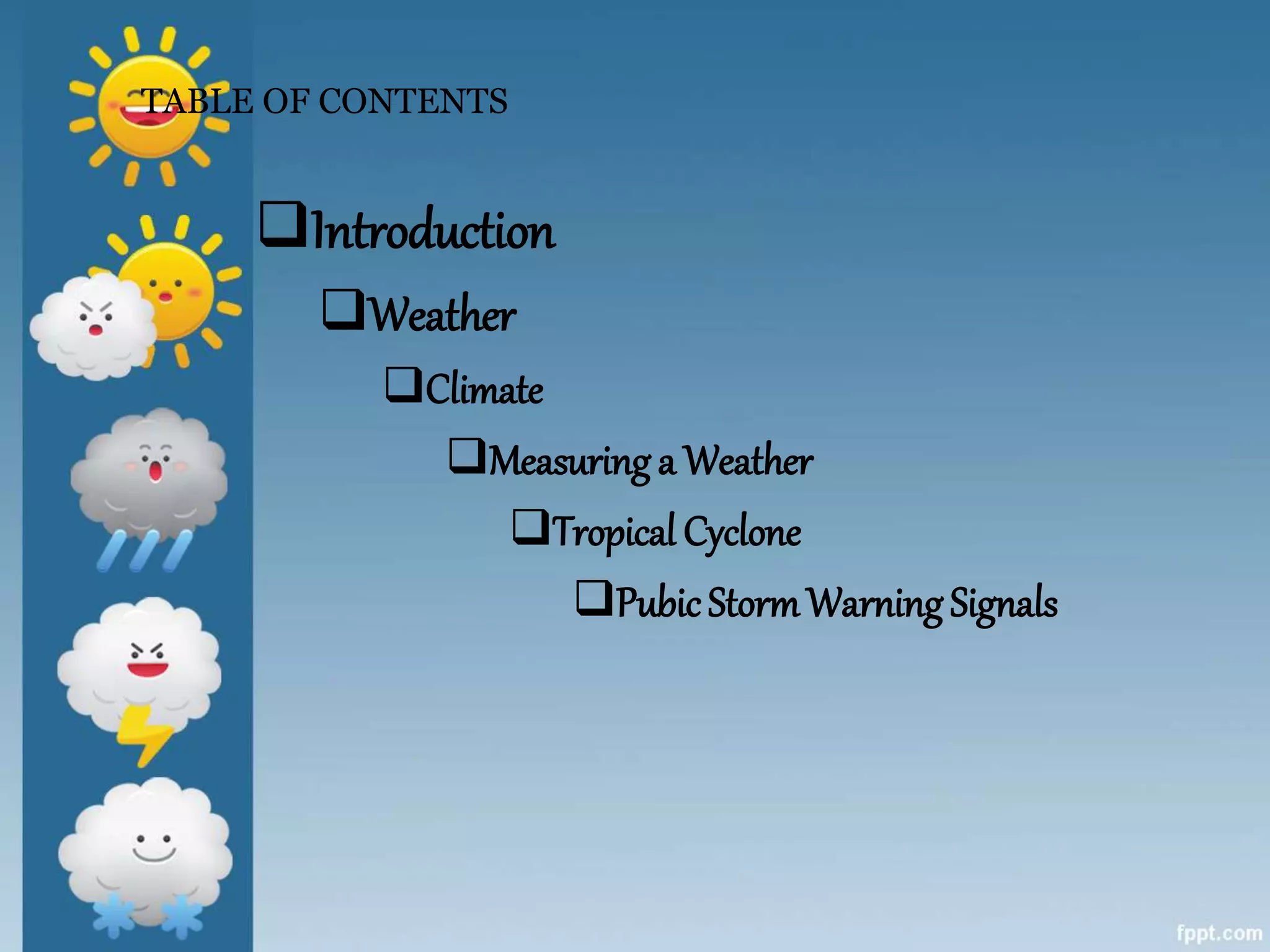 My presentation (weather) | PPTX