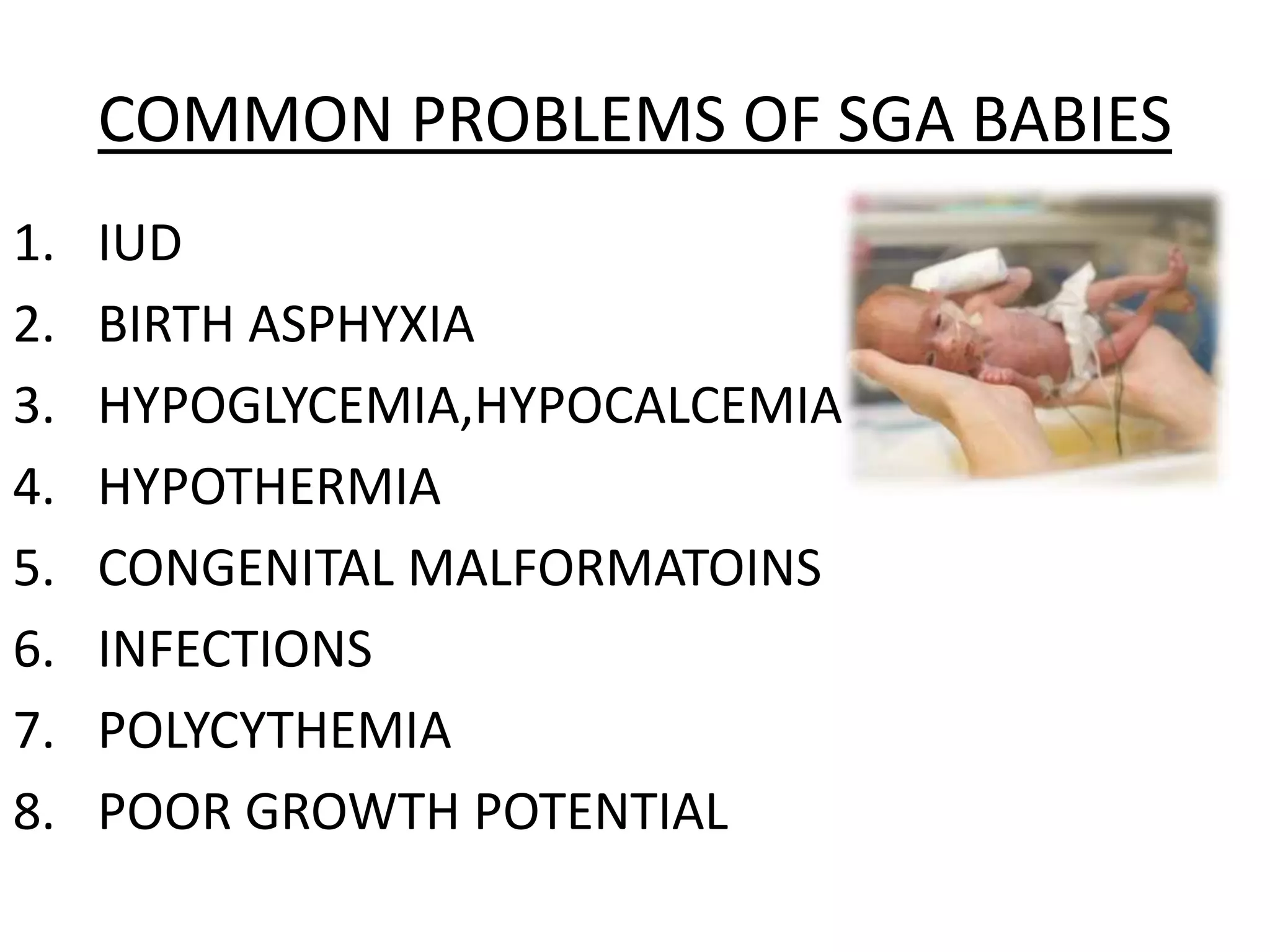 SMALL FOR GESTATIONAL AGE,LARGE FOR GESTATIONAL AGE -SSJ, CALICUT ...