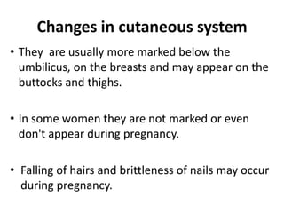 Anatomical changes in Pregnancy | PPTX