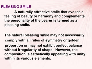 principles of smile designing dr.rinku | PPT