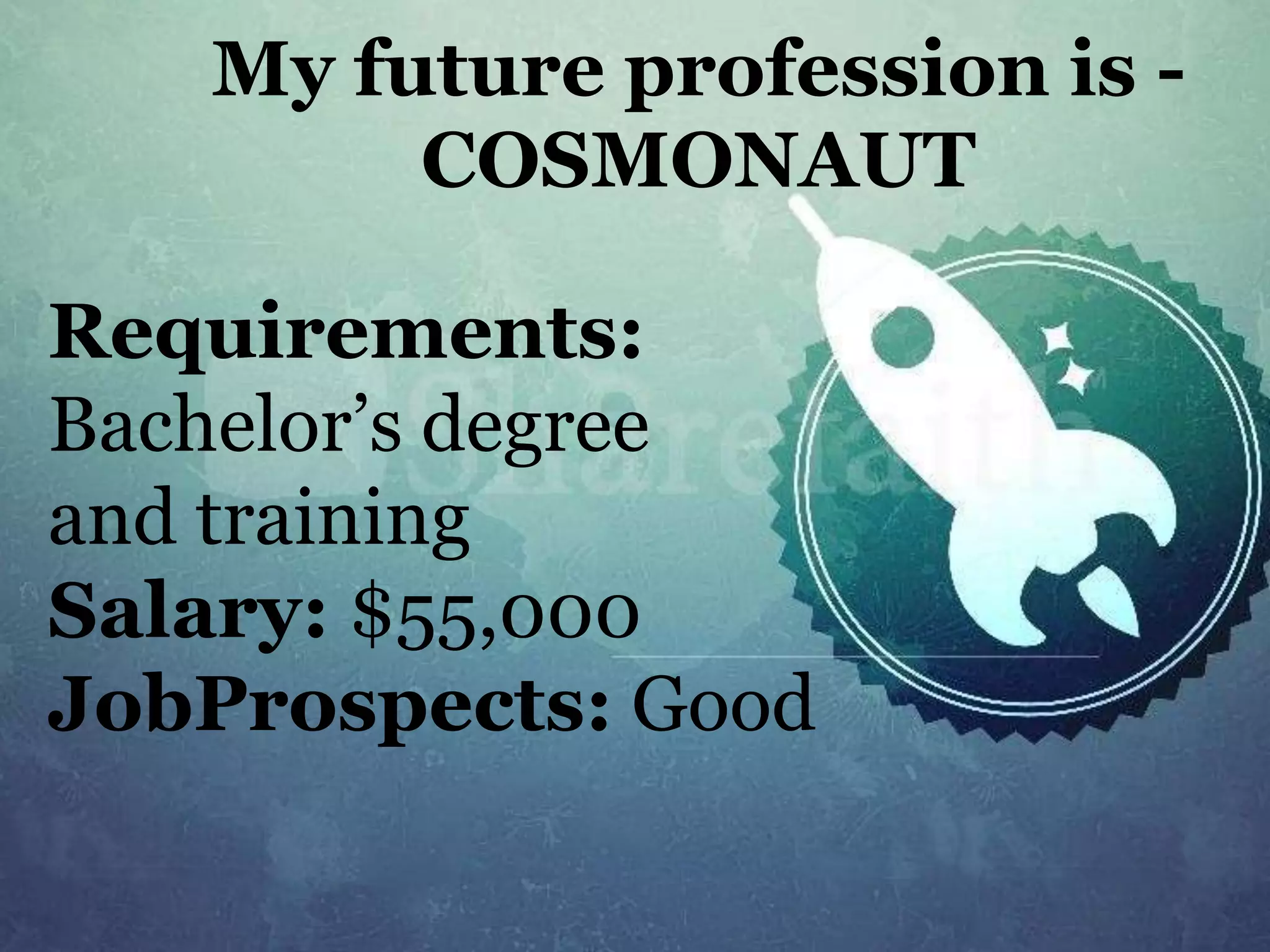 My profession | PPTX