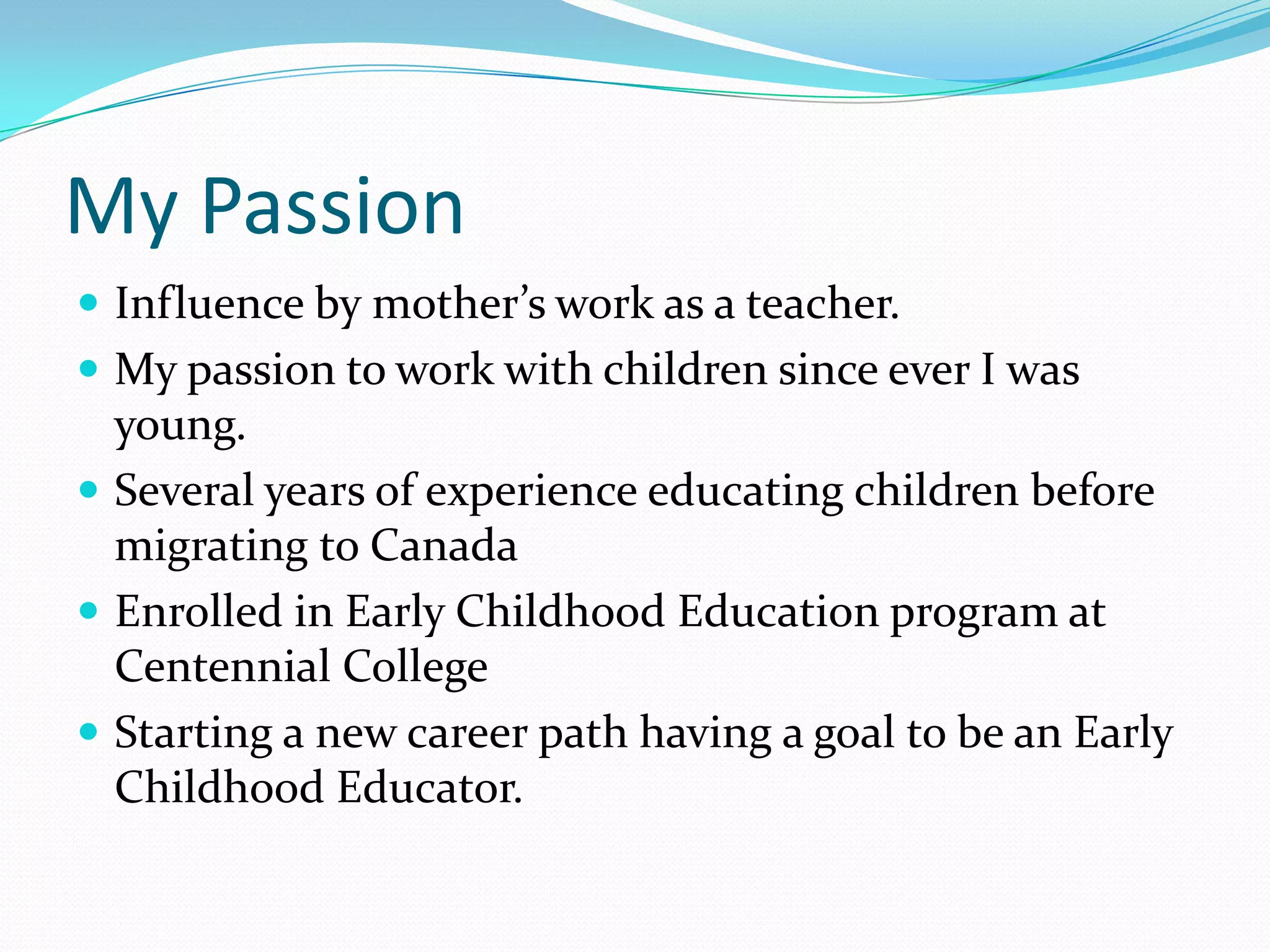 My professional journey ppt | PPTX