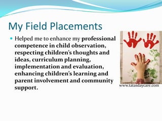 My professional journey ppt | PPTX