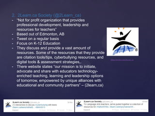 MY PLN REFLECTION | PPTX | Professional School | Postgraduate Education