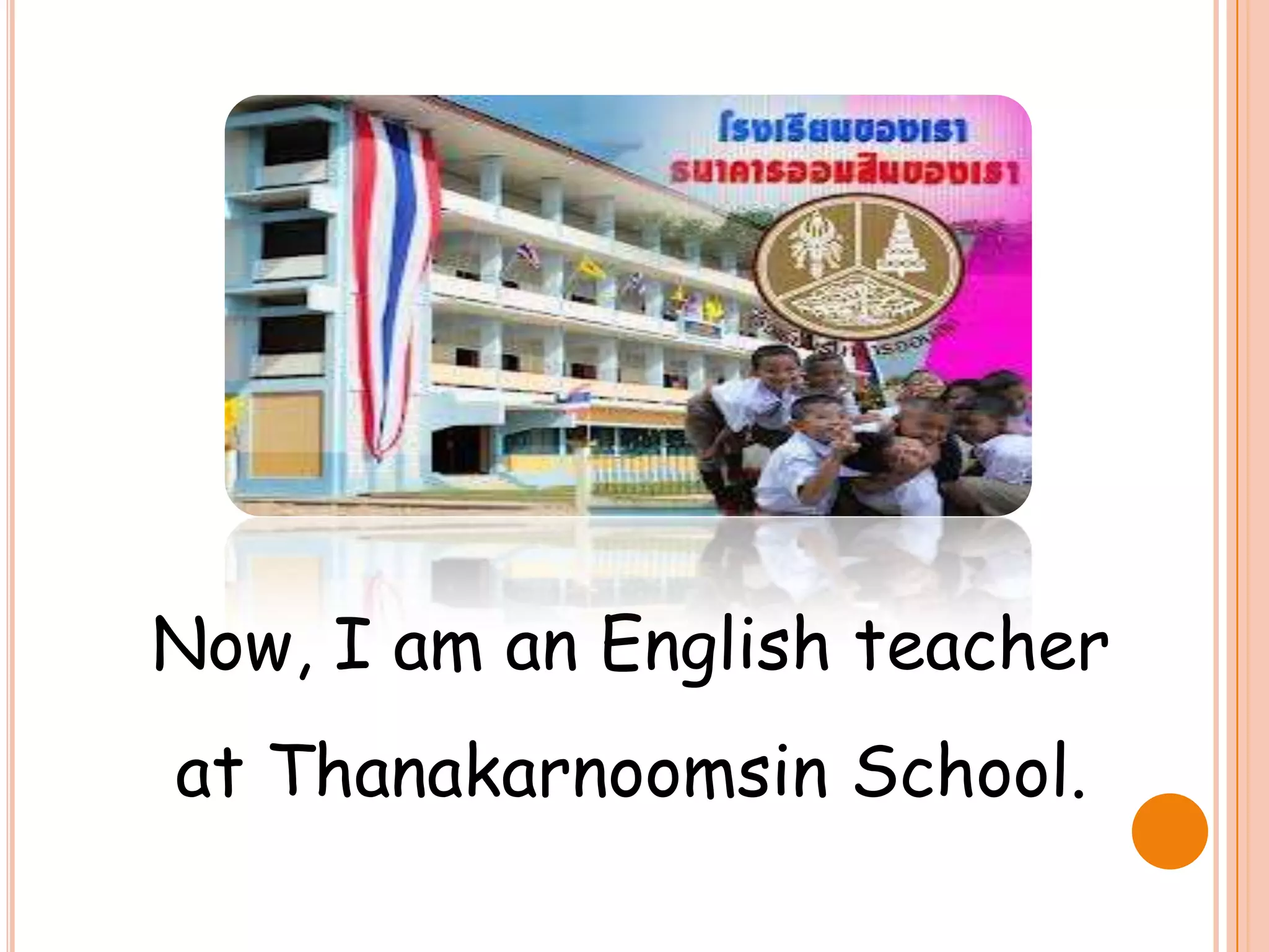 My profile Yanee Sriduangjai | PPTX