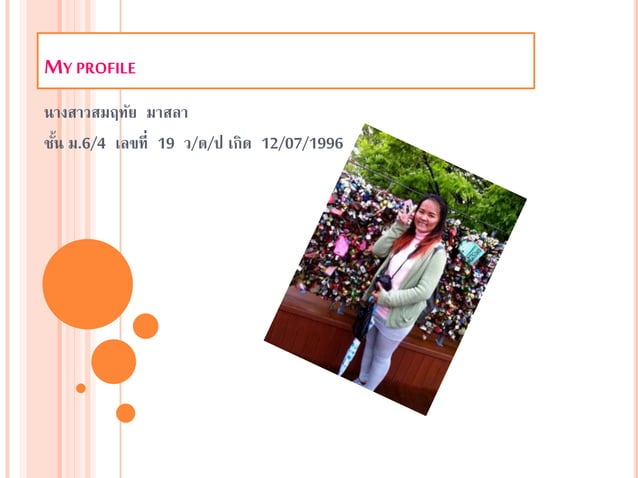 My profile | PPTX