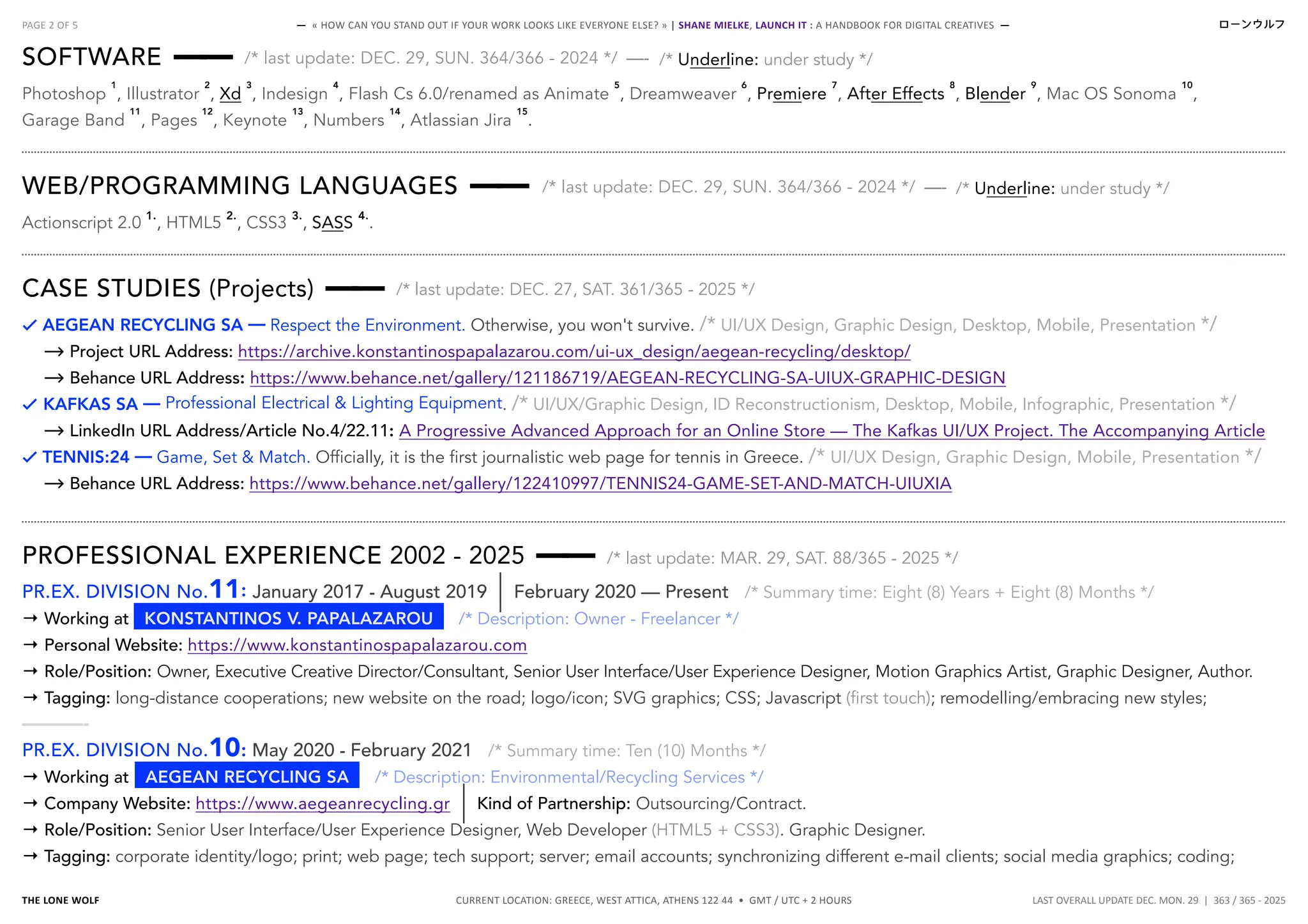 KONSTANTINOS V. PAPALAZAROU ⎯ A PRESENTATION OF AN INDUSTRY ICON | PDF