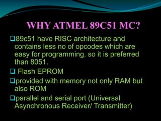 wireless traffic density control using sensor | PPTX