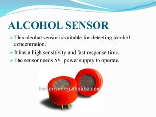 Drink and Drive Alcohol Detection | PPTX