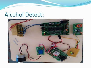 Drink and Drive Alcohol Detection | PPTX