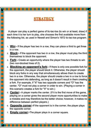Tic Tac Toe Project | PDF