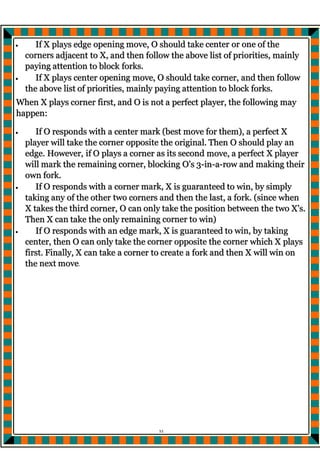 Tic Tac Toe Project | PDF