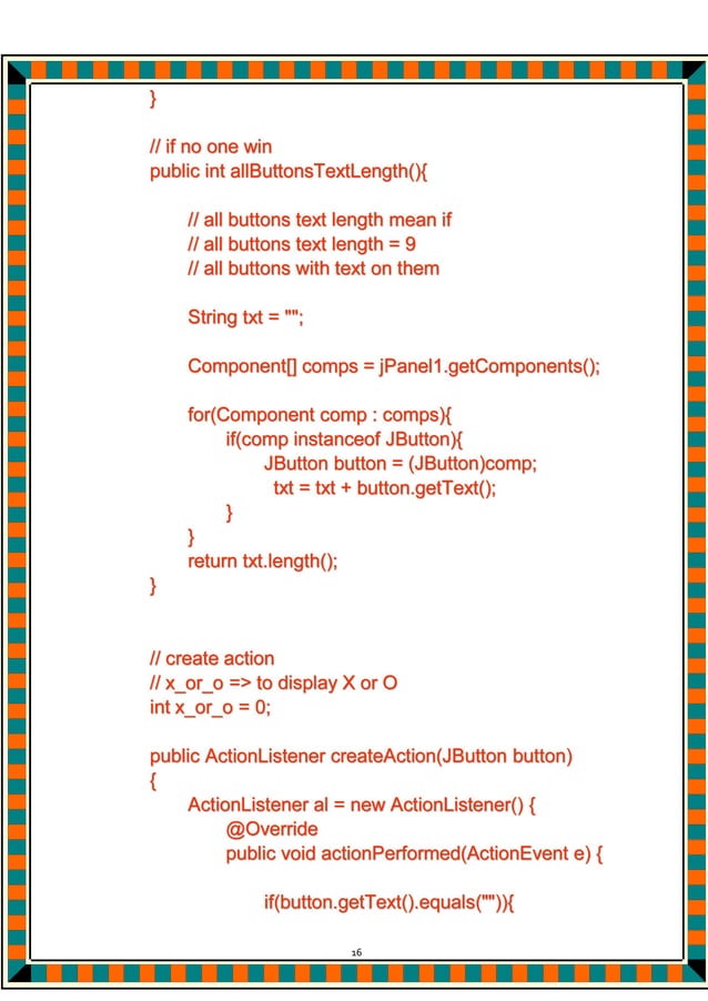 Tic Tac Toe Project | PDF