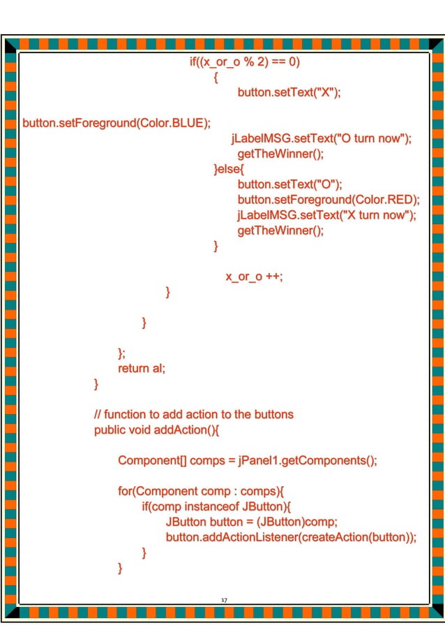 Tic Tac Toe Project | PDF