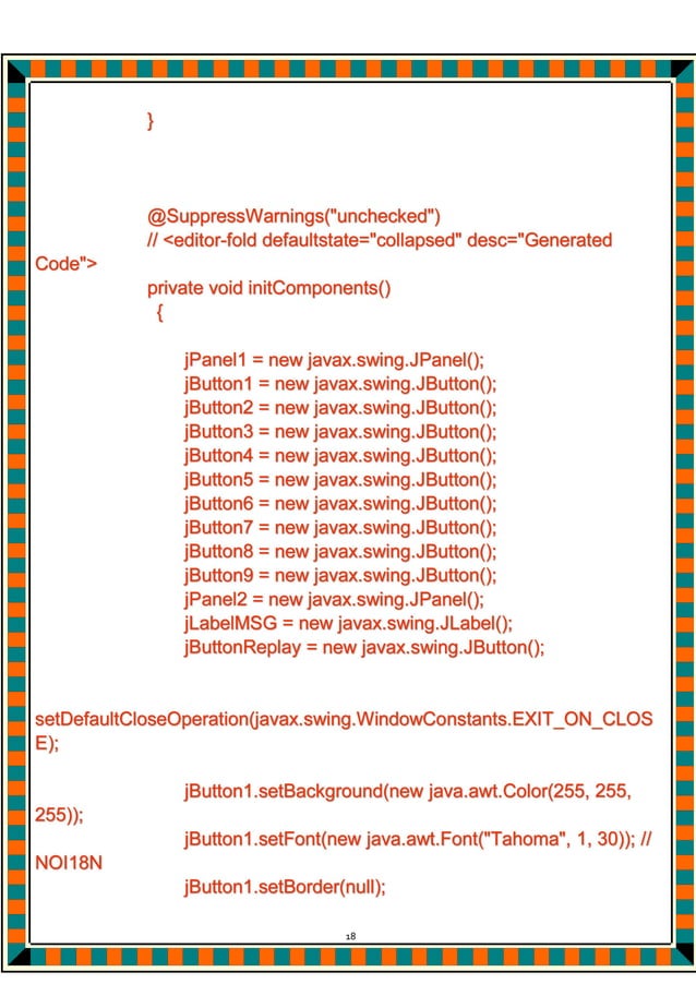 Tic Tac Toe Project | PDF